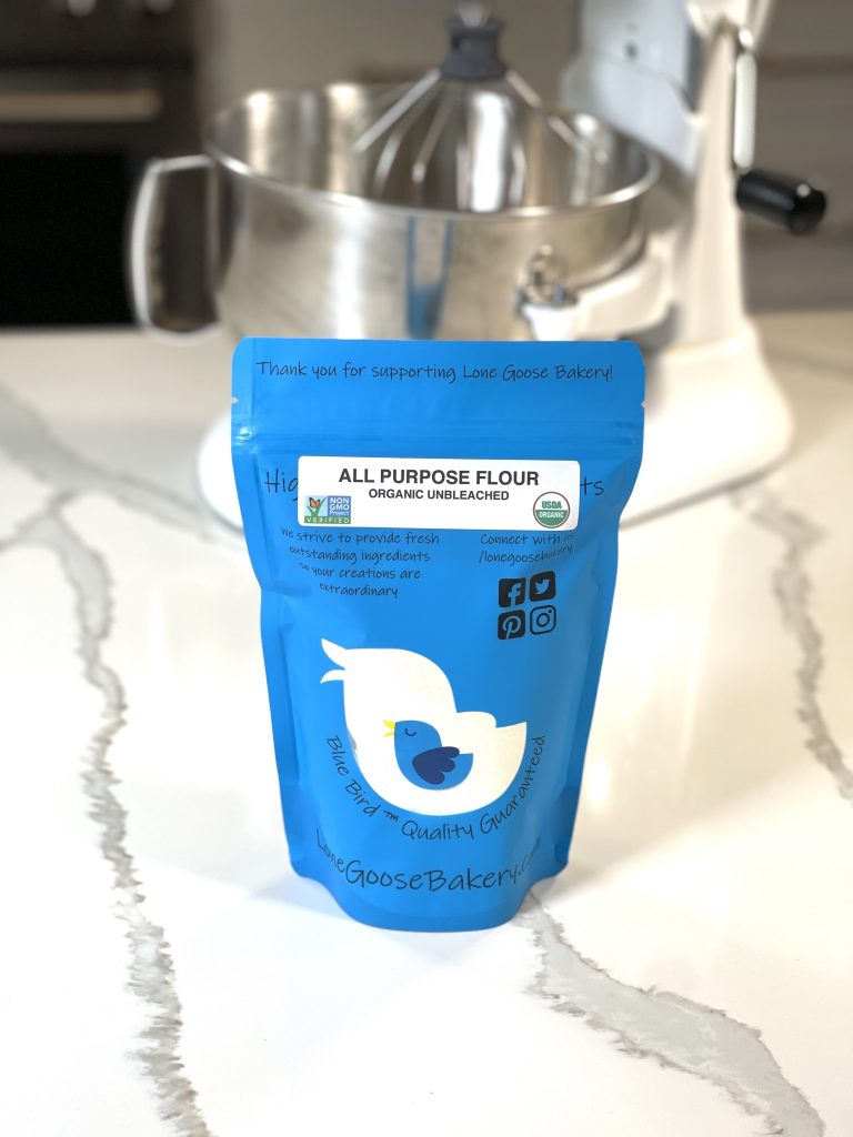 Organic All Purpose Flour | Unbleached | Lone Goose Bakery
