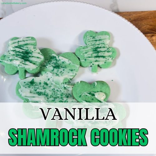 Vanilla Shamrock Cookies | St. Patrick's Day